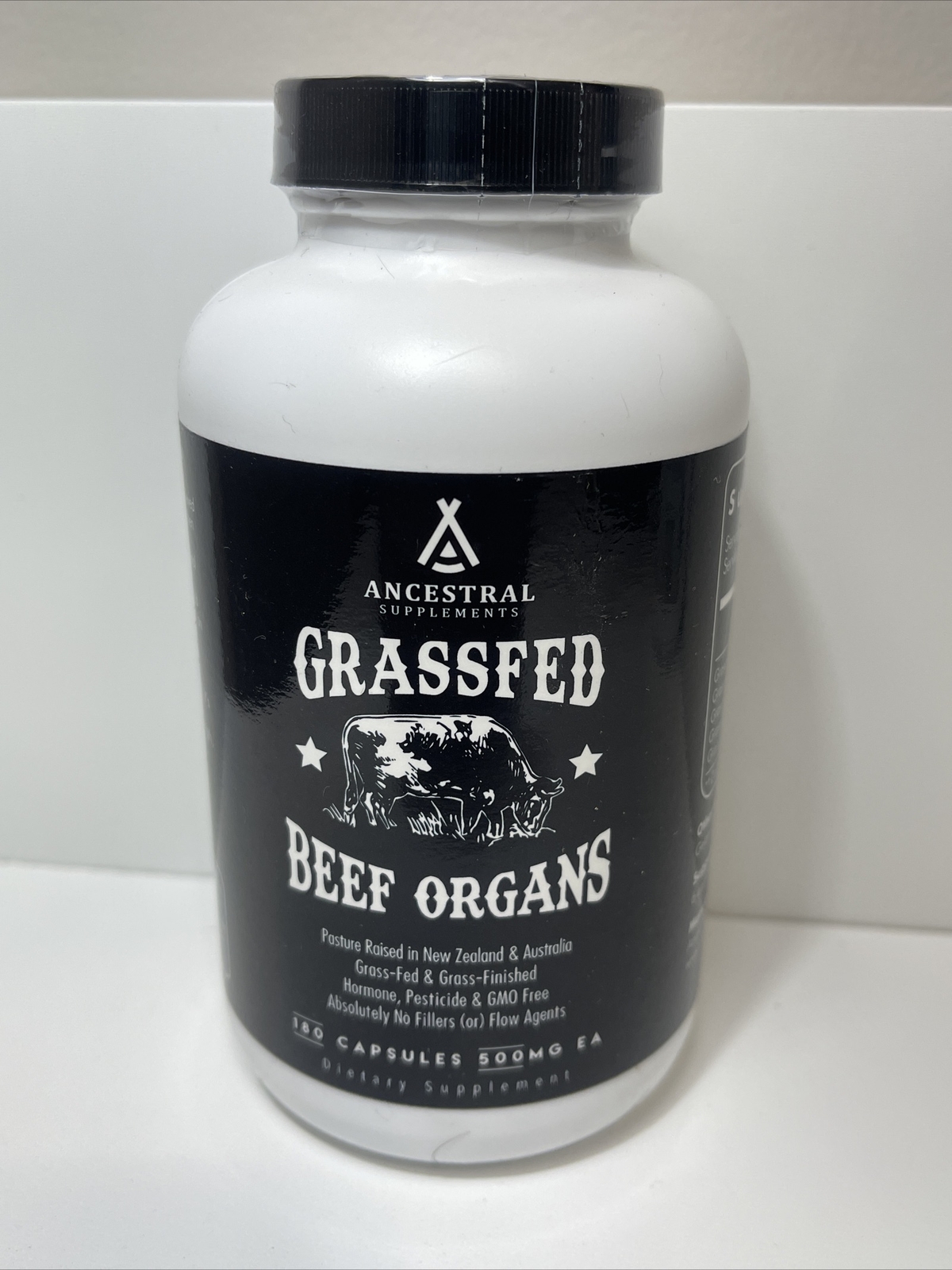 Ancestral Supplements Grass Fed Beef Organs - 180 Capsules for sale ...