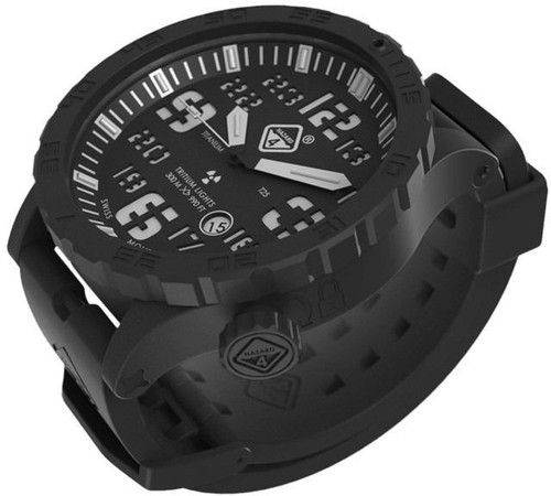 Hazard 4 HeavyWater Diver Titanium Black PVD Dive Watch,Black : HWD ...