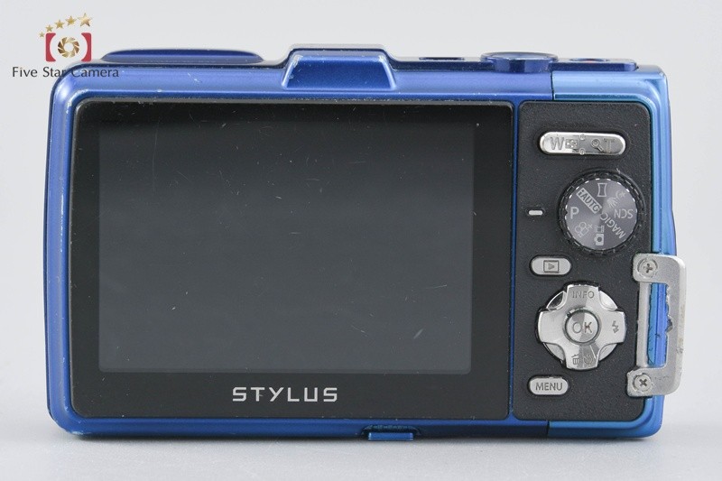 Olympus STYLUS TG-835 Tough Blue 16.0 MP Waterproof Digital Camera ...