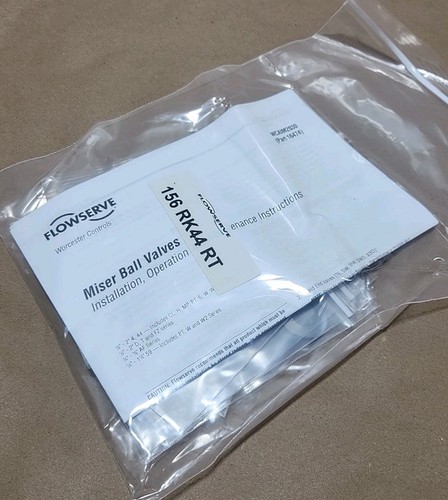 *NEW* Flowserve Worcester 156 RK44 RT Miser Ball Valve Repair Kit ...