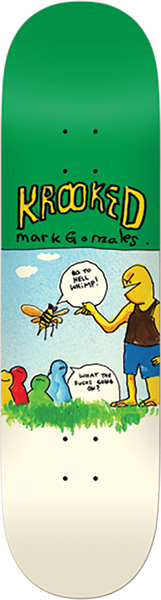 Krooked Gonzales Whimp Skateboard Deck-8.75 | eBay