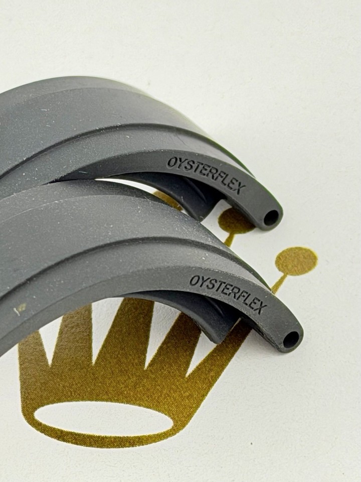 ROLEX 20mm OEM OysterFlex Strap + 18k YG Clasp End-Link BLADE Set (F+E ...