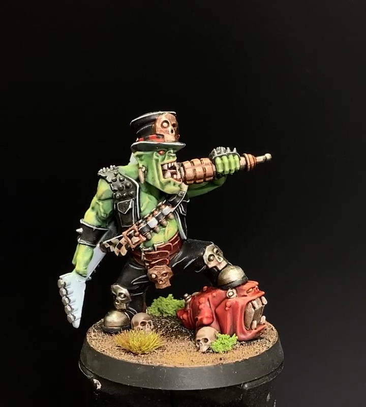 Warhammer 40k Goff Rocker Xenos Armies Orks Presale Painted Gallery ...