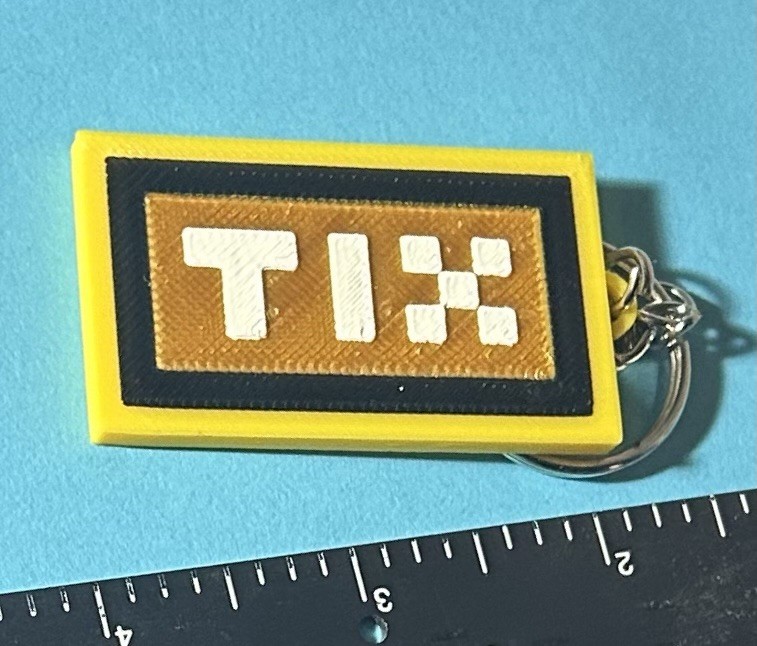 Roblox TIX 3D Printed Keychain (PLA) | eBay