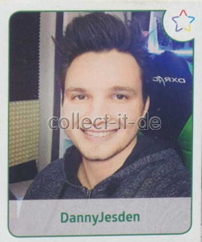 Sticker 123 - Panini - Webstars 2017 - DannyJesden | eBay