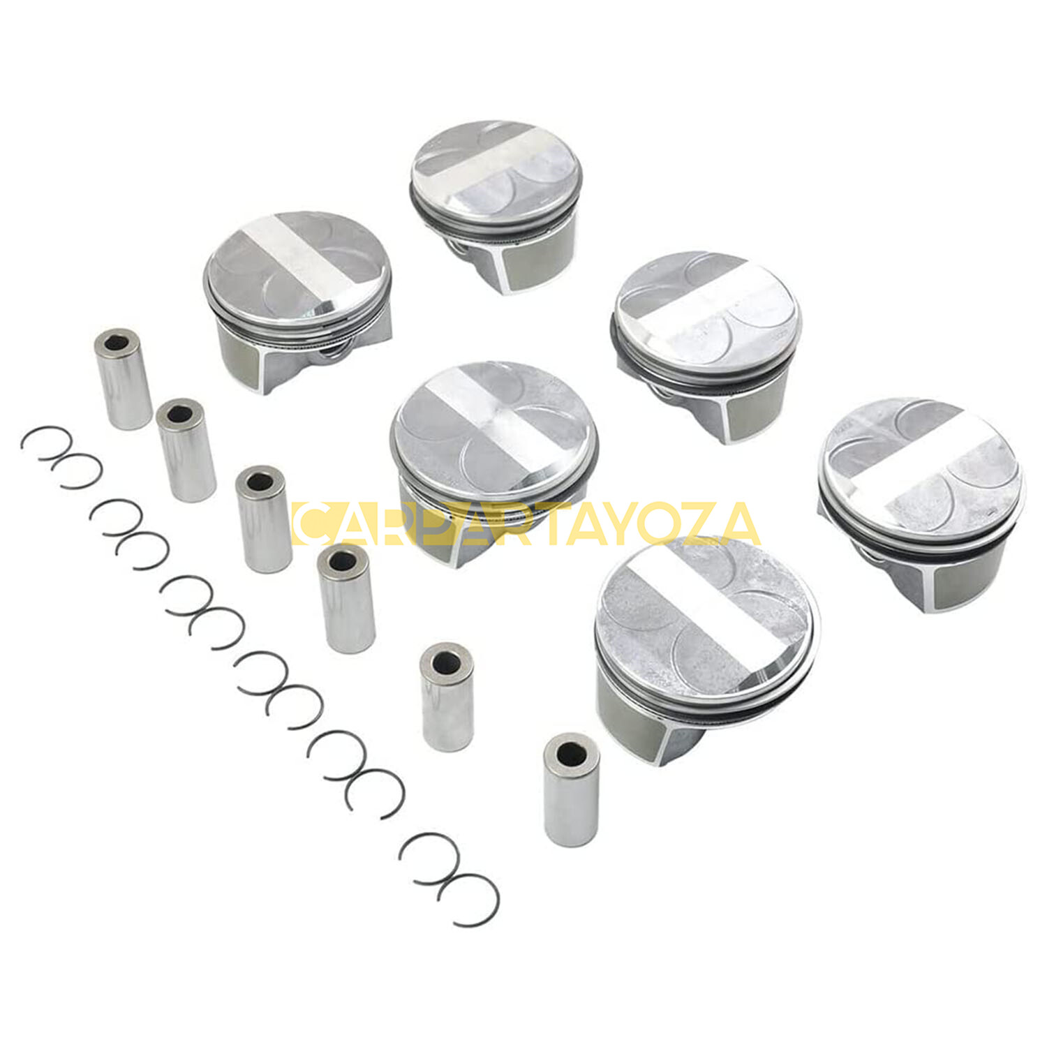 Pistons & Rings Set Φ88mm For M272 Mercedes-Benz C300 E280 E300 S300 2 ...
