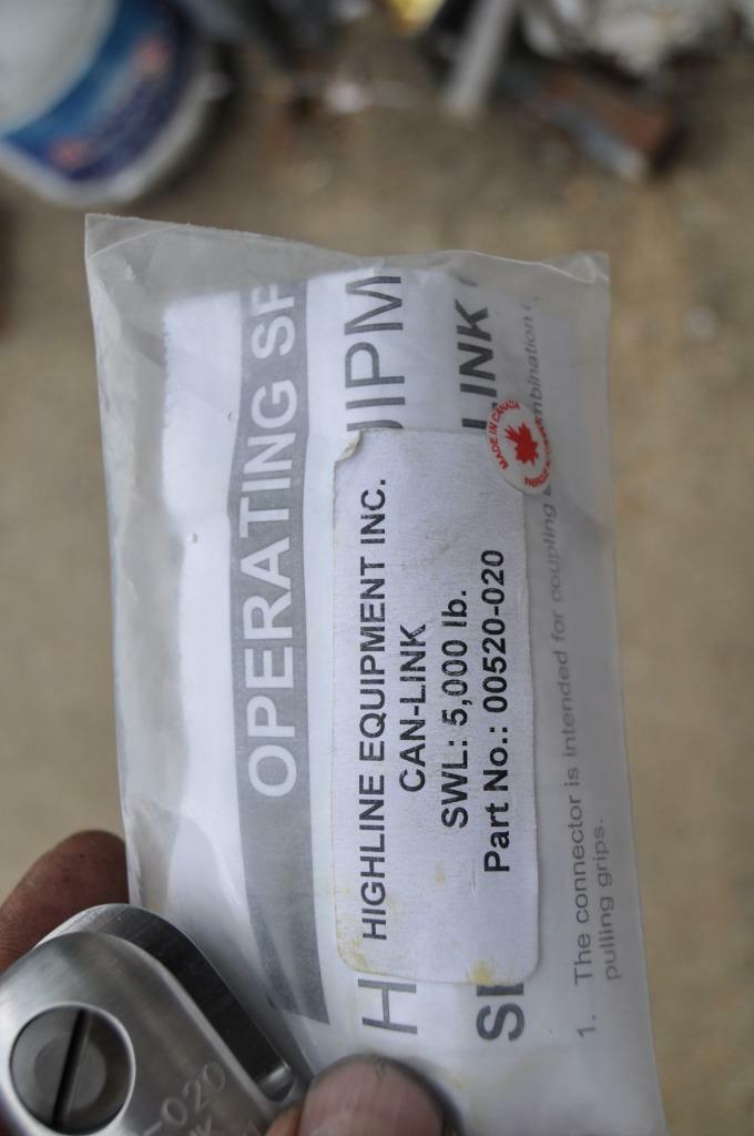 HIGHLINE EQUIPMENT 00520-020 CONNECTING LINK 5000 LBS 1 1/4 DIA NEW | eBay