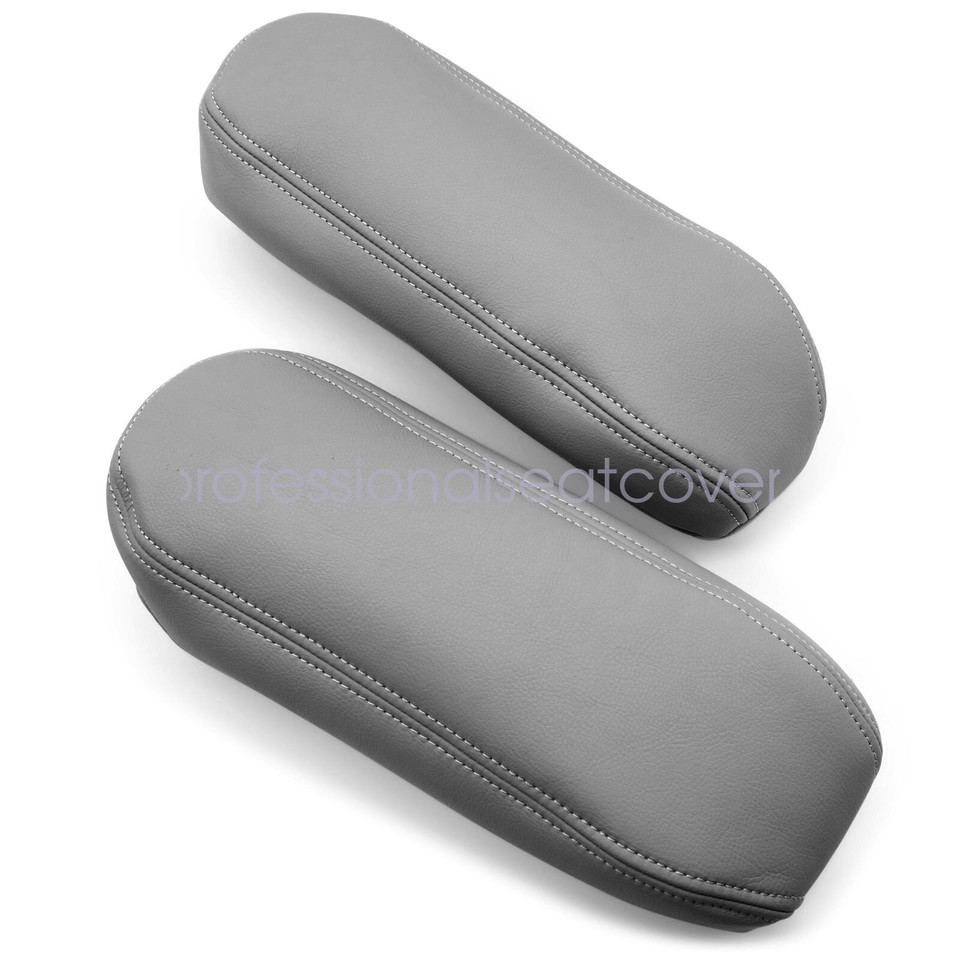 8x For 2002-2005 Ford Excursion Front Both Side Leather Seat Cover Gray ...