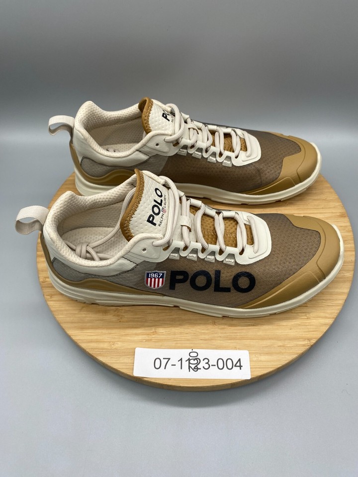 Polo Ralph Lauren Shoes Womens 9.5 Brown Tech Racer Running Active ...