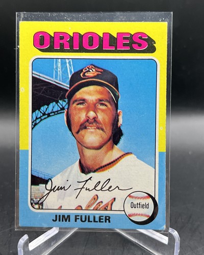 1975 Topps #594 Jim Fuller Baltimore Orioles VG+ | eBay