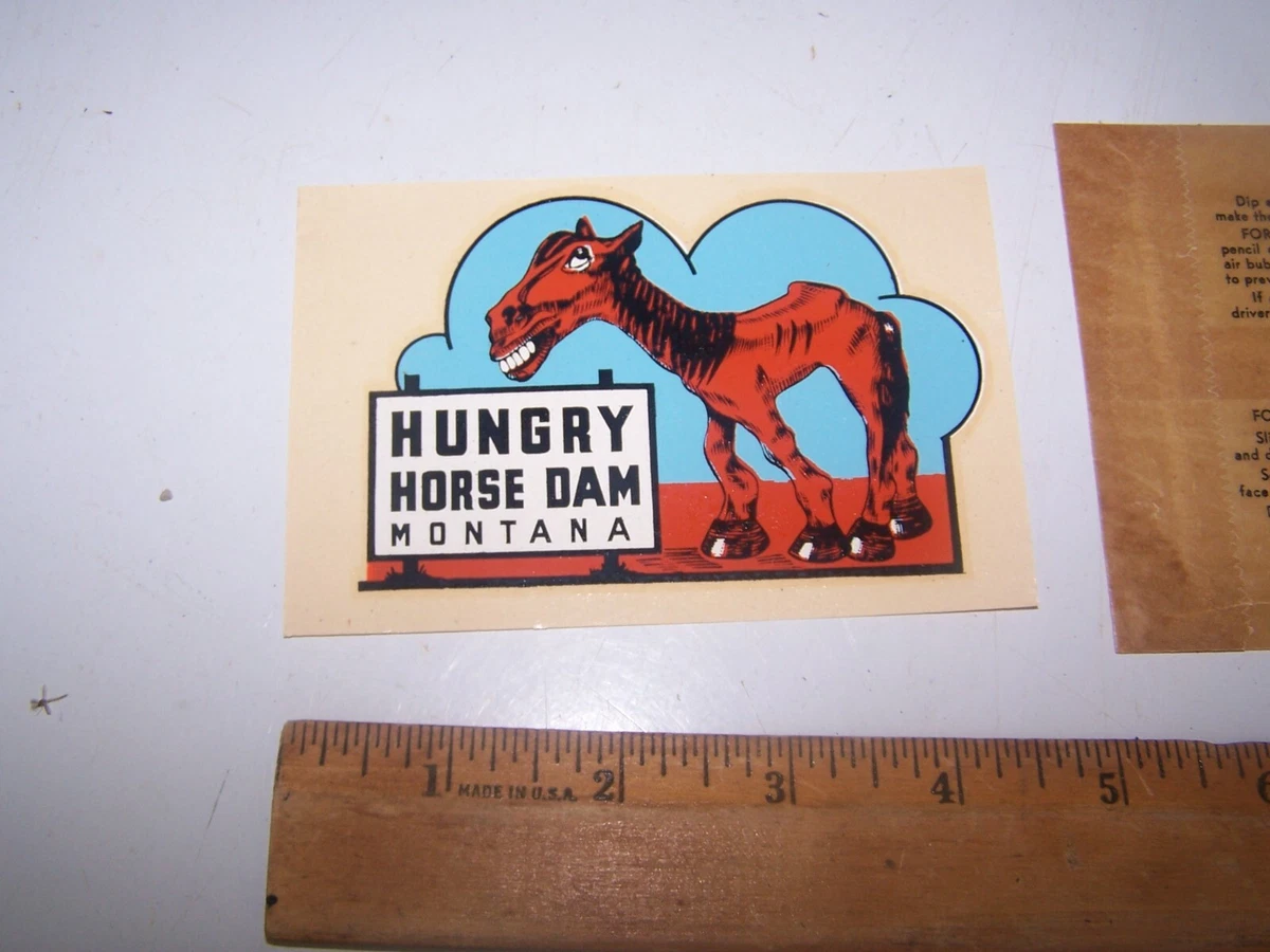 Hungry Horse Montana Horse Red