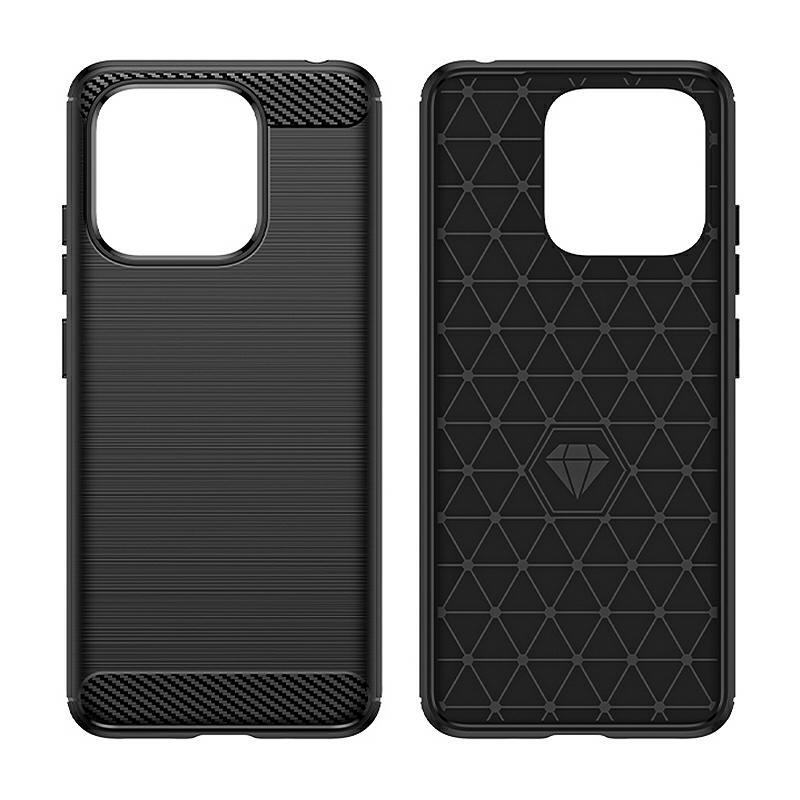 FÜR Samsung Galaxy M35 - CARBON Lux Case Hülle Etui Schutz Handy Tasche ...