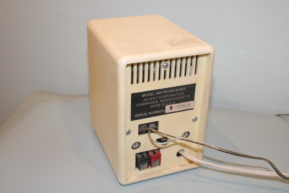 ADVENT Model 400 FM RADIO TUNTER Receiver "TESTED WORKING" | eBay
