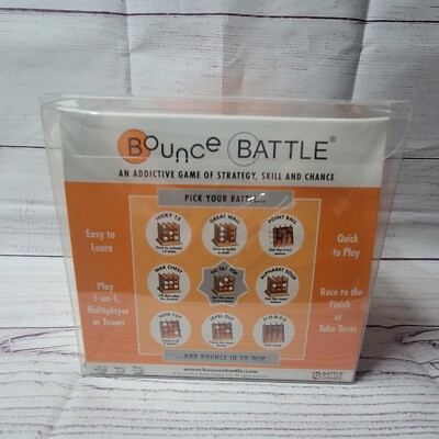 Bounce Battle Game Wood Edition Game of Strategy, Skill & Chance | eBay