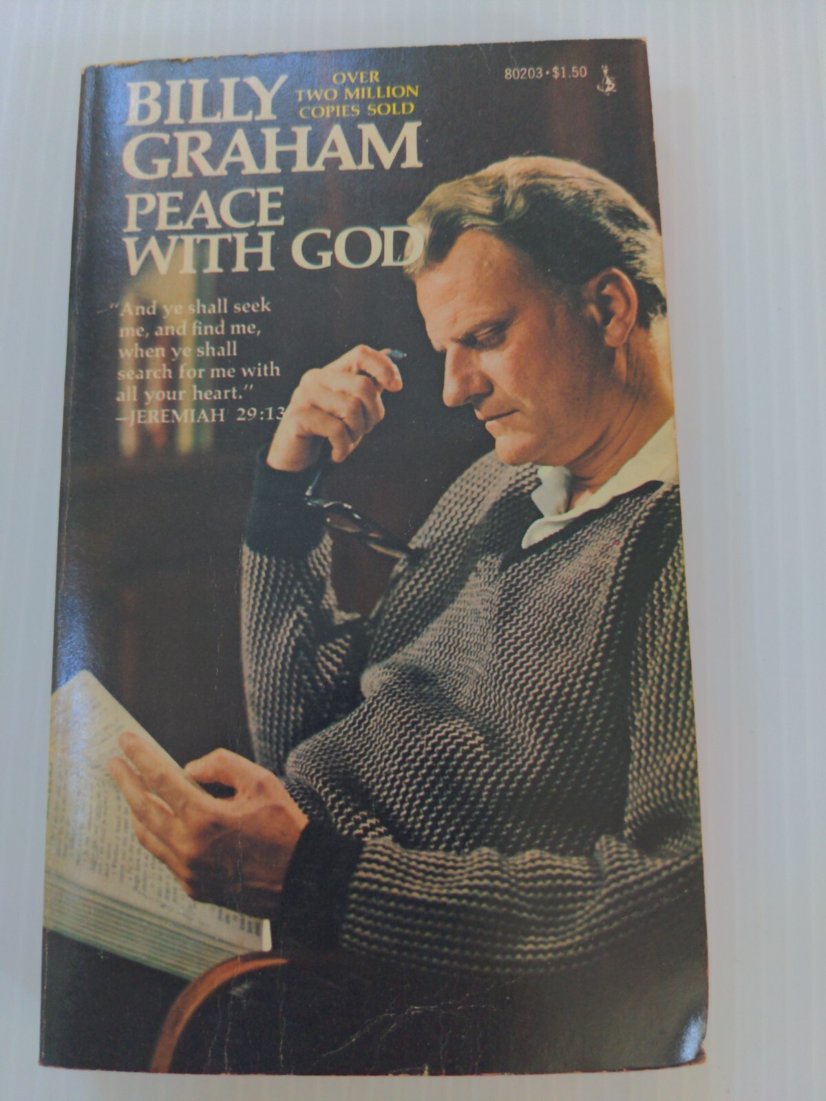 Billy Graham ~ Peace with God - Paperback 1973 Acceptable | eBay