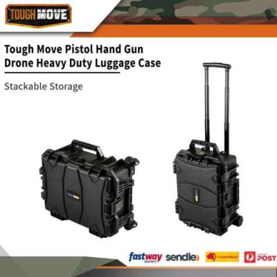 Tough Move Pistol Hand Gun Drone Heavy Duty Luggage Case - Stackable ...