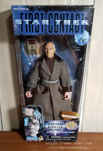Star Trek FIRST CONTACT CAPTAIN JEAN-LUC PICARD 9" Action Figure ...
