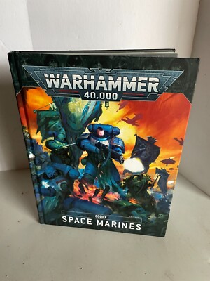 Warhammer 40K Codex Space Marines Book | eBay