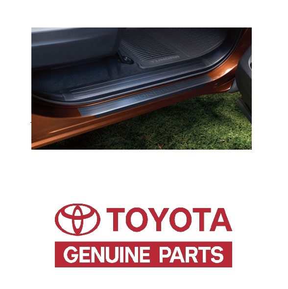 2014-2017 Toyota Tundra CrewMax 4pc Door Sill Protectors OEM Pt747 ...