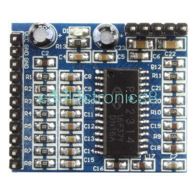 PT2314 6V-10V Sound Quality Adjustment Voice Module Audio Processing ...