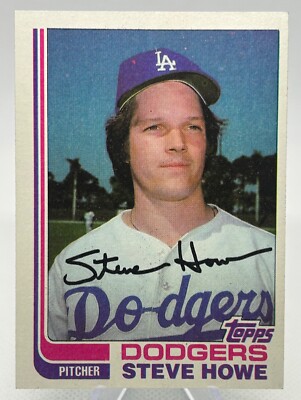 Steve Howe 1982 Topps-#14 Los Angeles Dodgers | eBay