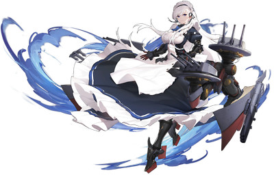 Azur Lane Belfast Bluray Weatherproof Anime Sticker 12" Car Decal | eBay