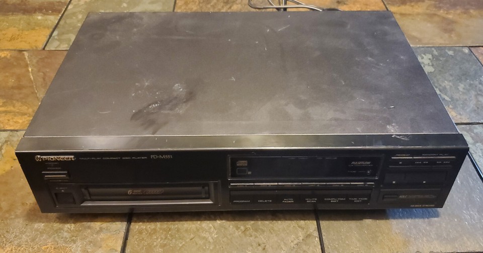 Pioneer PD-M551 6 Disc CD Multi Play CD Player NO Cartridge Magazine | eBay
