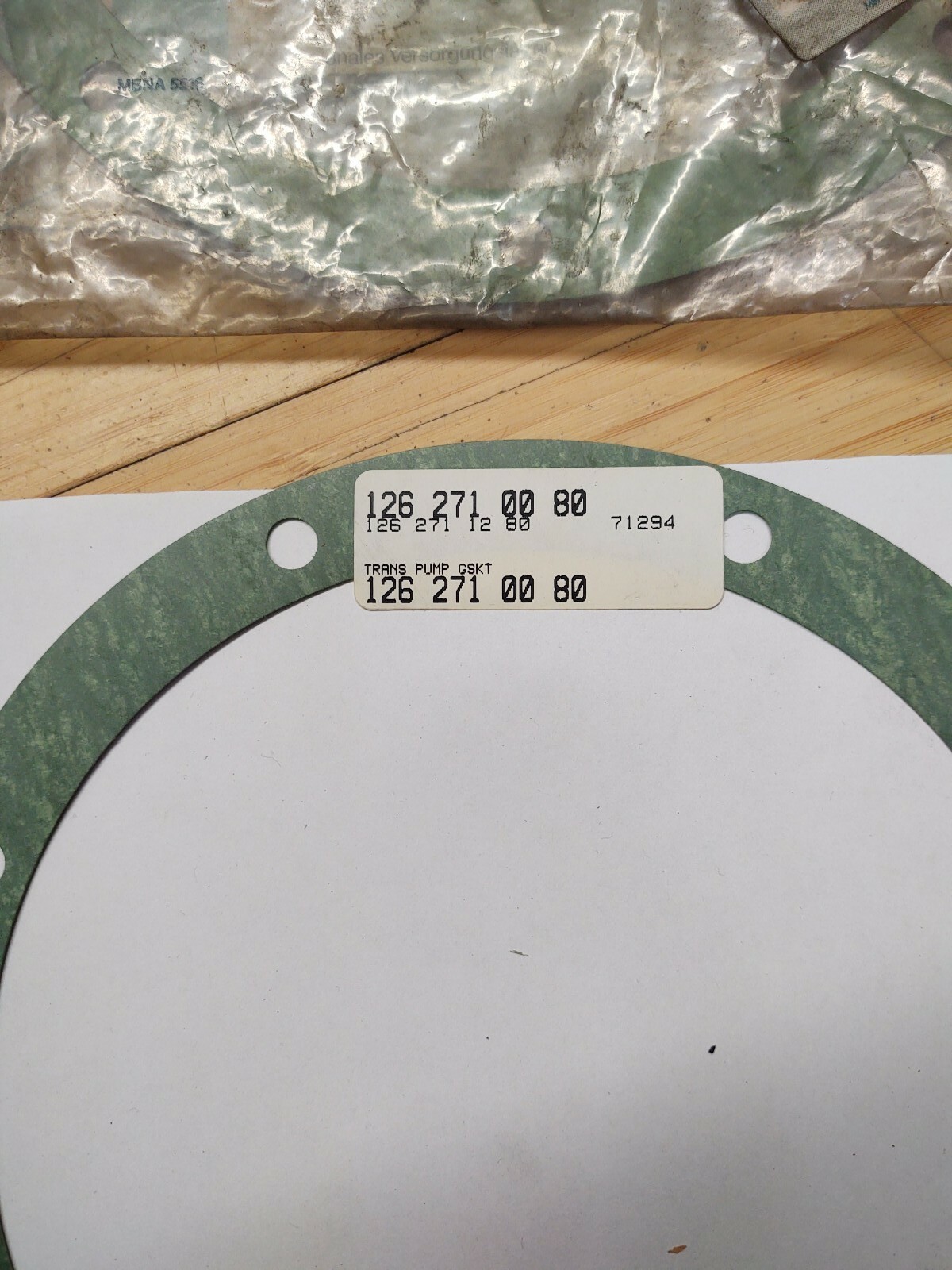 Genuine Mercedes-Benz 722.3xx Trans. Gasket Front Cover 1262711280 New ...