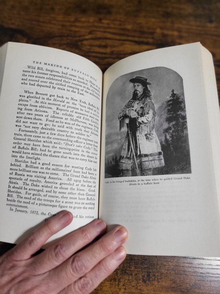The Making Of Buffalo Bill Cody pb 1978 Richard Walsh wild west Pony ...