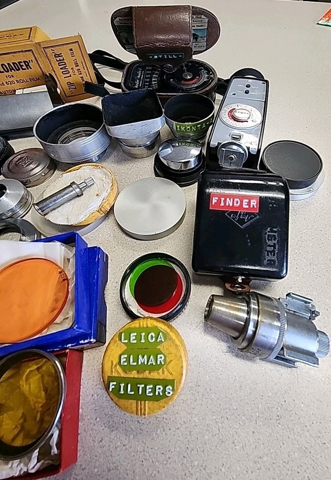 Vintage Mixed Lot of Leica Kodak Argus Miscellaneous Brand Camera ...