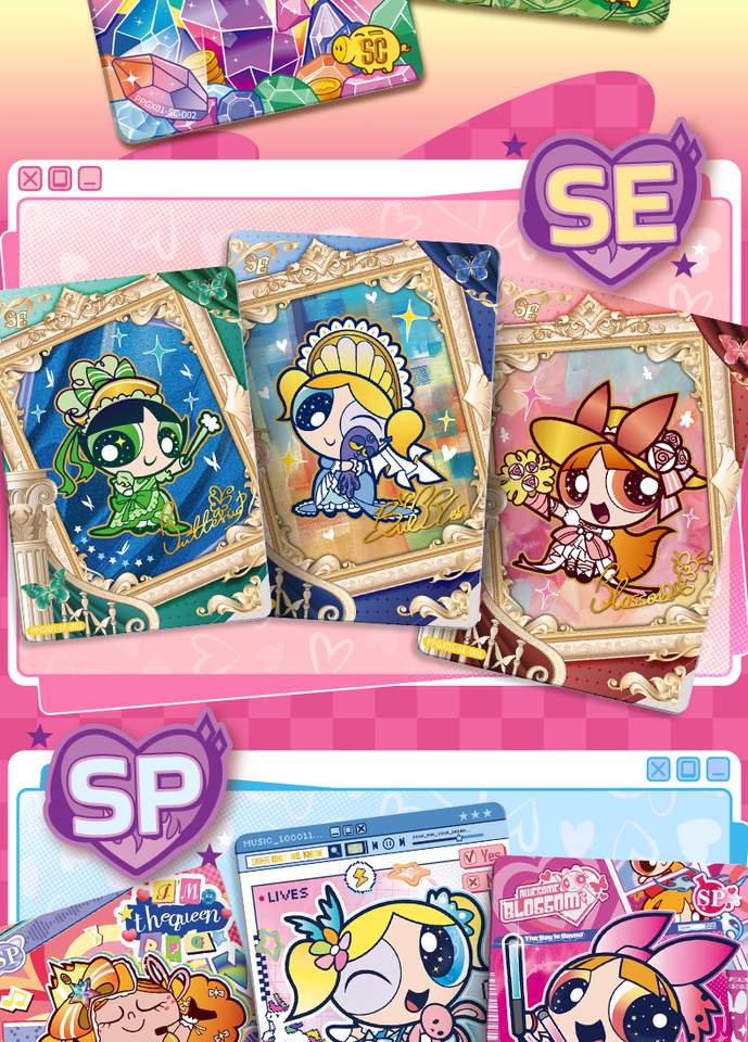 Kayou The Powerpuff Girls Collection Card Sealed Booster Box Random 1 ...