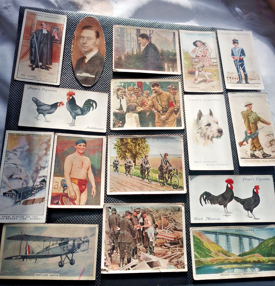 CIGARETTE CARDS JOB LOT OF ASSORTED CARDS OVER 700 INTERESTING CARDS ...
