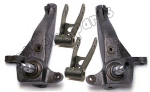 Lift Kit 4" Front Spindles 2" Rear Shackles For 1998-00 Ford Ranger 4x2 ...