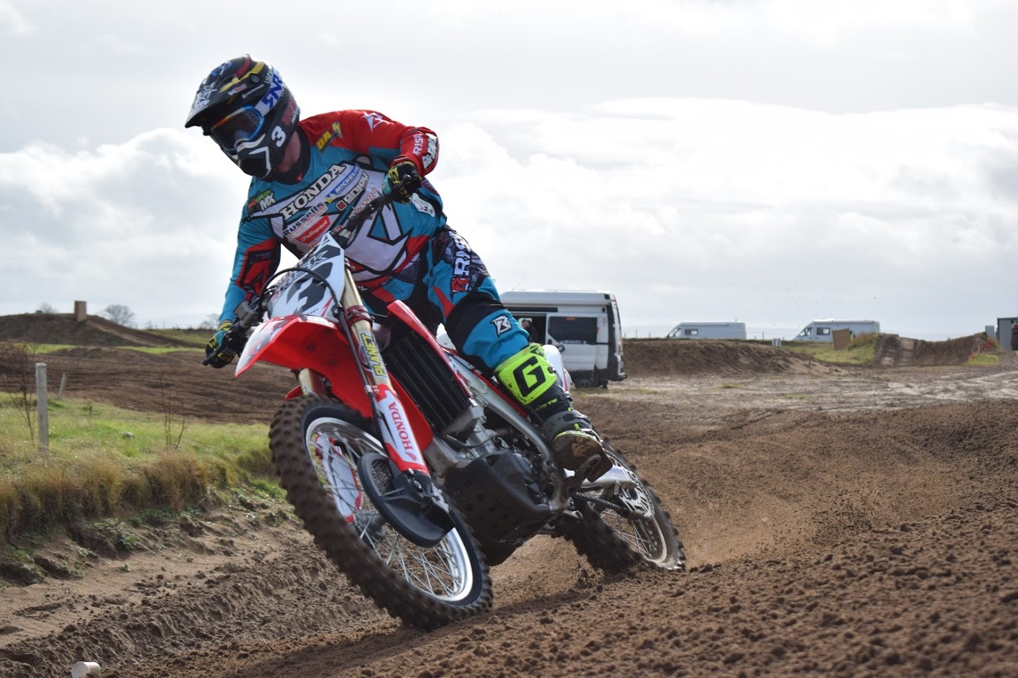 Risk Racing Ventilate 32 waist motocross Pants Machine Blue Motorrad X ...