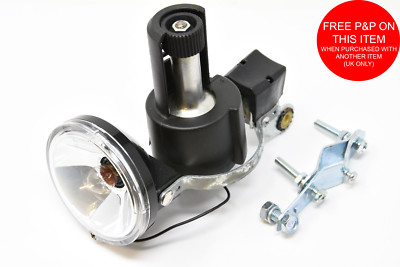 RETRO STYLE BIKE FRONT DYNAMO LIGHT COMPLETE WITH DYNAMO GENERATOR ...
