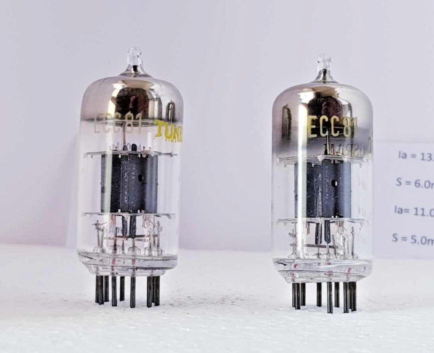 2 x ECC81 TUNGSRAM MATCHED PAIR STRONG Double Triode Tube 12AT7 NEW | eBay