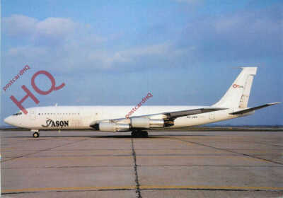 Picture Postcard-:JASON AIR BOEING 707-324C 9G-JNR @ BTS [OKC] | eBay UK