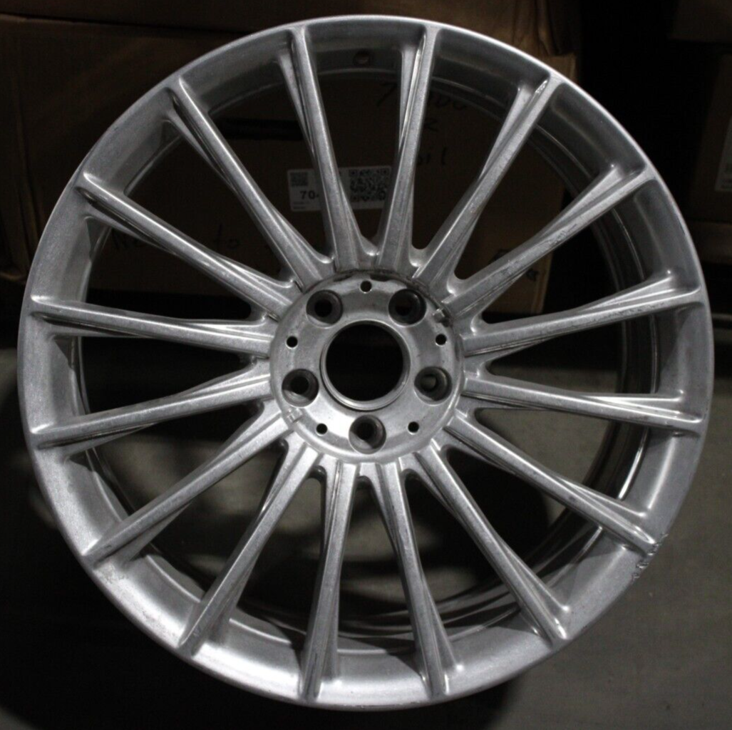 18 19 20 Mercedes S Class OEM Wheel Rim FRONT 20x8.5 20" 2224014400 ...