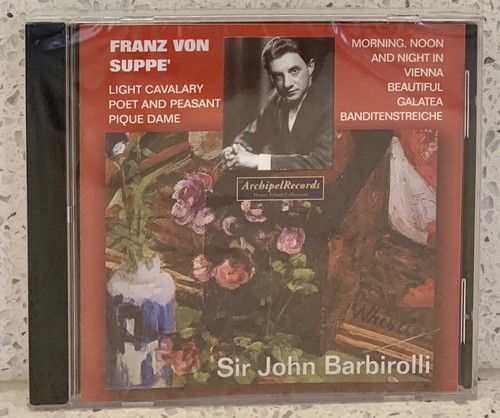 FRANZ VON SUPPE Overtures (CD, Archipel) Sir JOHN BARBIROLLI Halle ...