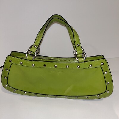 Gianni Bini Y2K 2000s Style Bright Lime Green Studded Mini Shoulder Bag ...