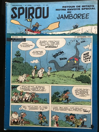 c)SPIROU N°1014 du 19 Septembre 1957; Envoyé spécial au Jamboree/ Complet | eBay