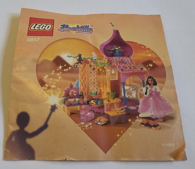 Vintage Lego Belville Princess 2003 Leaflet Instructions for Set 5857 ...