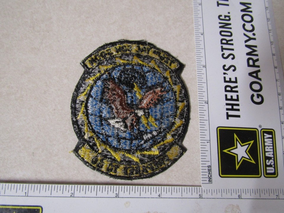 MILITARY PATCH OLDER US AIR FORCE 726TH TAC CON SQUADRON PREPARED TO GO ...