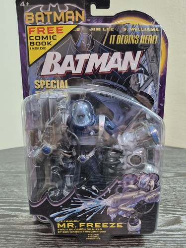 Batman Ice Cannon Mr. Freeze Figure + Comic | Mattel 2004 DC Sealed | eBay