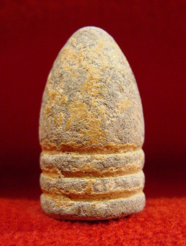 DUG US .58 CAL. SPRINGFIELD MASS. ARSENAL BULLET WITH "US" IN CAVITY ...