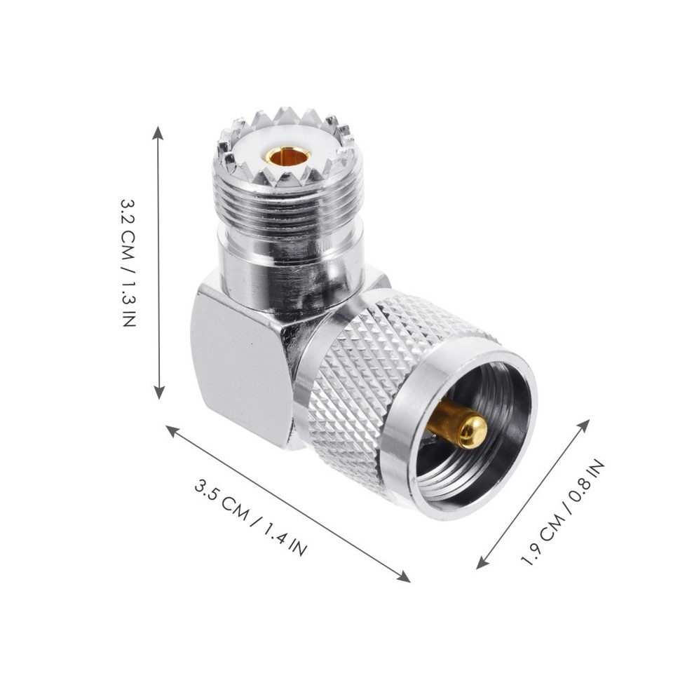 Headphone Adapter Coupler Connector Male-female Uhf Radio Antenna ...