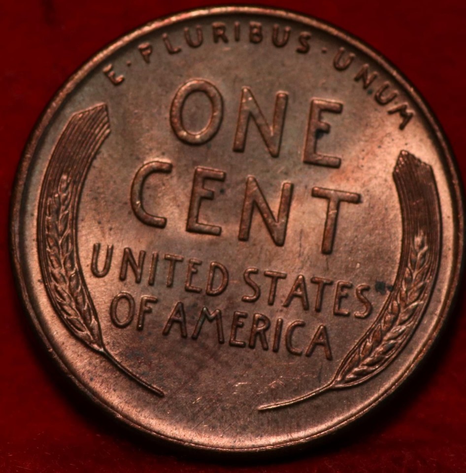 Uncirculated Red 1945-S San Francisco Mint Copper Lincoln Wheat Cent | eBay