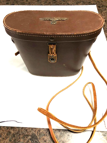 Vintage 40's German Military WWII Binocular Case With Parteiadler ...