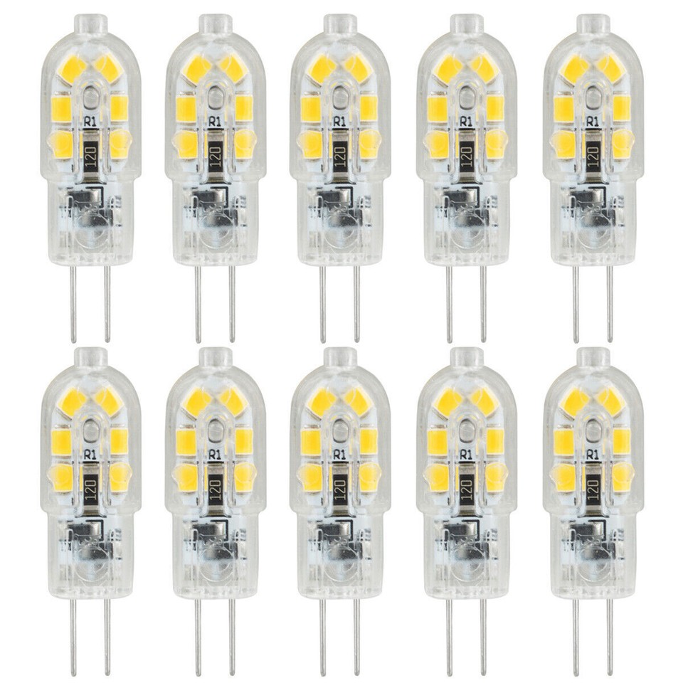 10/20PCS G4 20W 2835 SMD Bi-pin 12 LED Lamp Light Bulb DC 12V 6000K ...