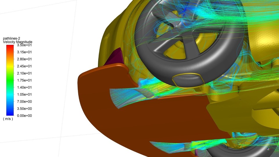 Front Splitter Diffuser Tunnel - Double Blown - CFD Verified | eBay